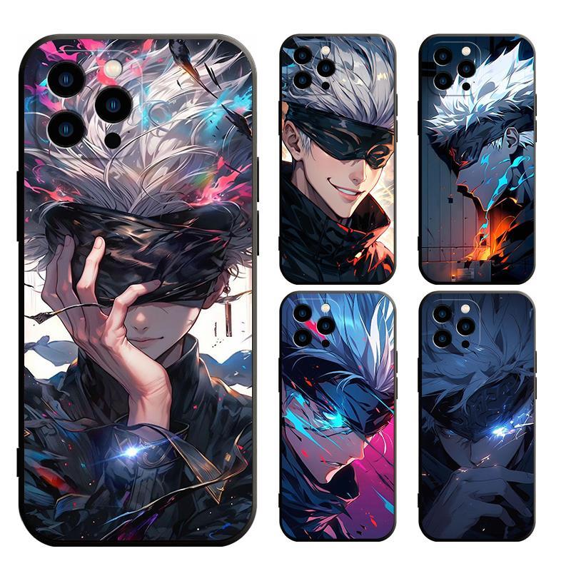 Iphone 12 13 14 PLUS PRO MAX MINI Jujutsu Kaisen Gojo Satoru TPU Matte ...