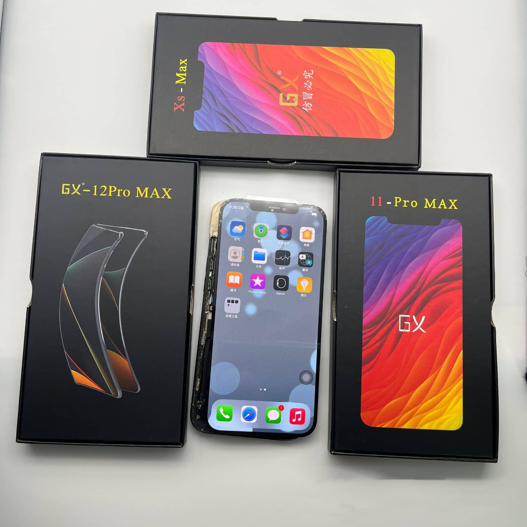 GX Hard Soft OLED For iPhone X XR XS Max 11 11Pro 11ProMax 12 12Pro ...