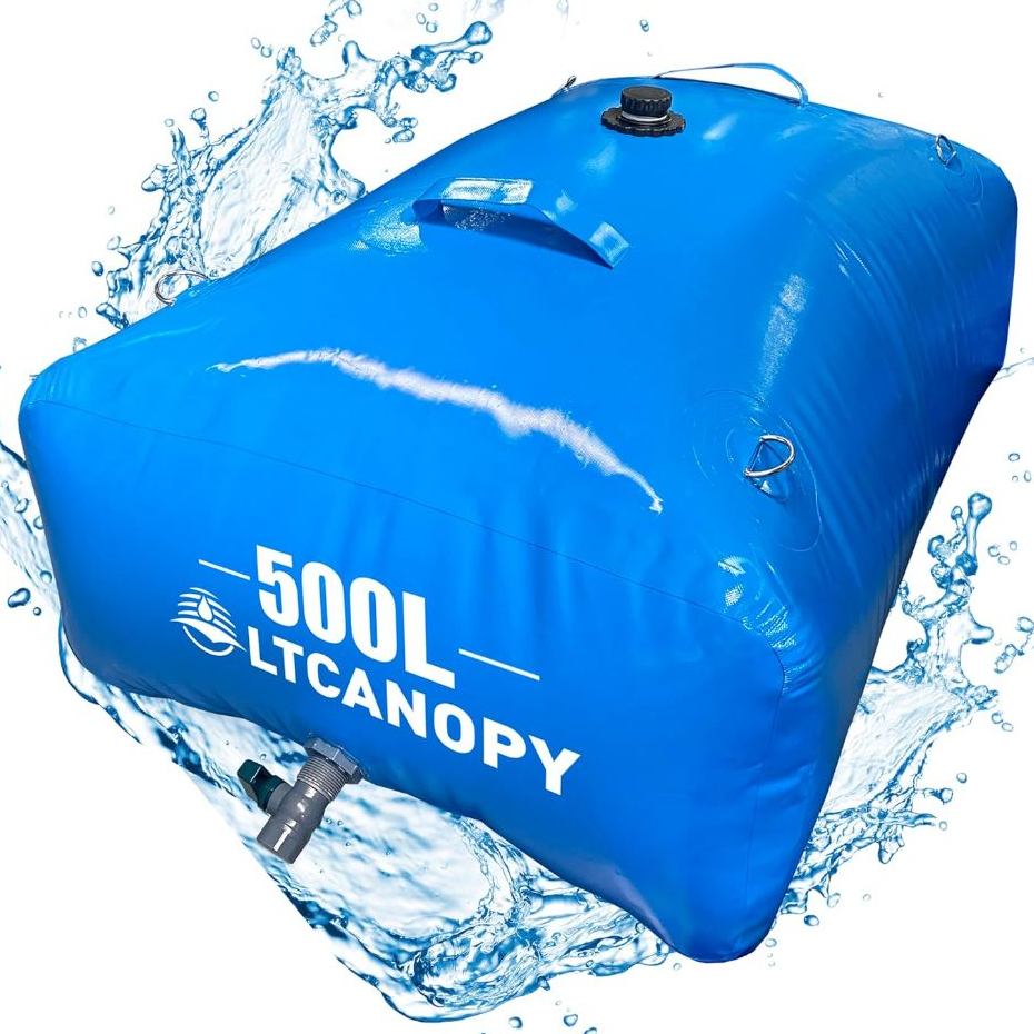 LTCANOPY 500L Large Capacity Water Storage Bladder Garden Foldable ...