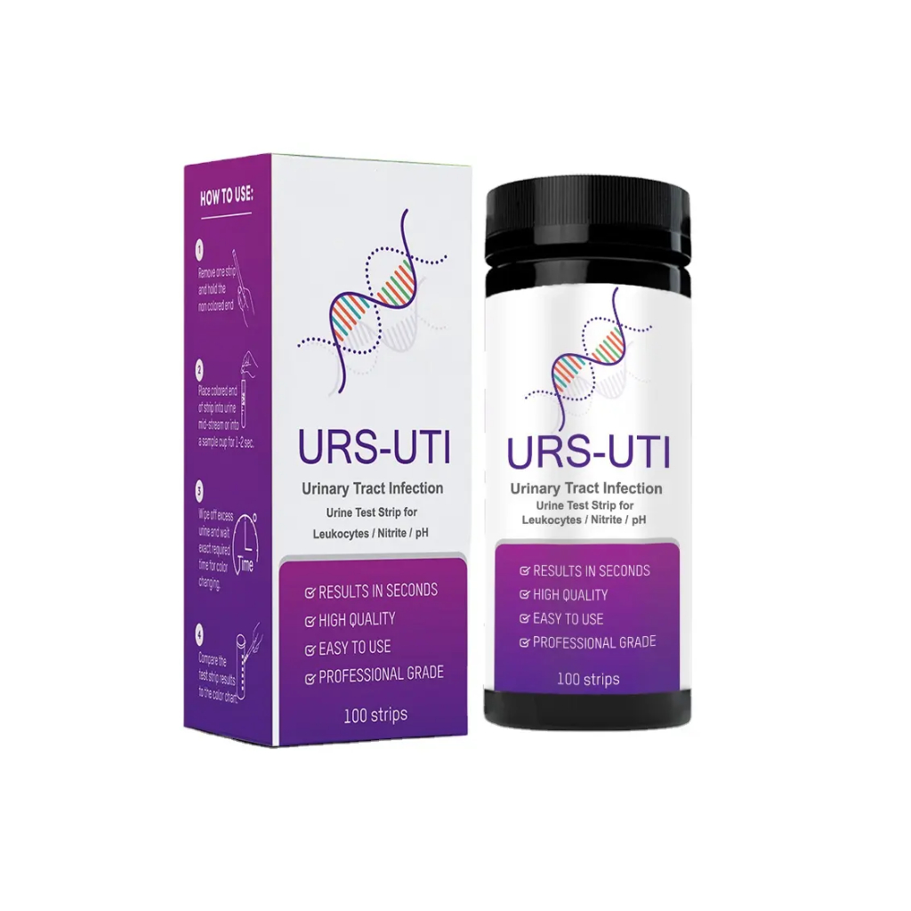 3-in-1 Full Panel UTI Test Strips for Women, Men & Kids 100pcs ...