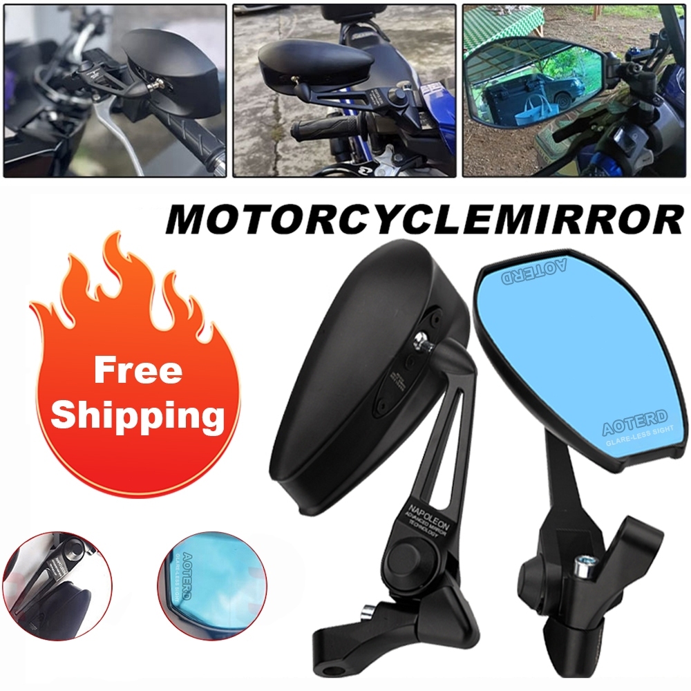 Motorcycle Side Mirror Street King Anti-glare Street King Adjustable ...