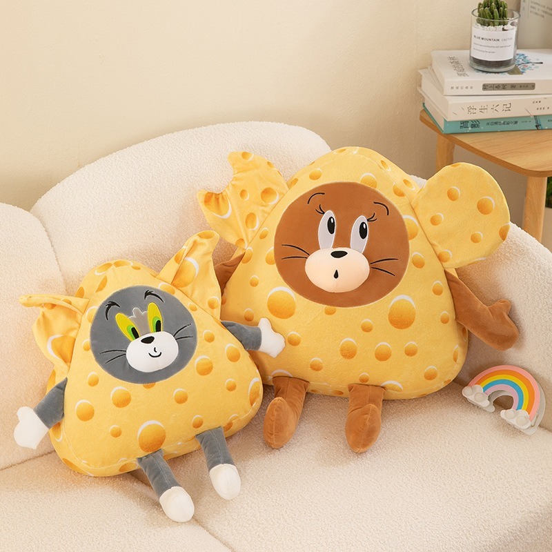 Cute Cheese Tom And Jerry Soft Doll Plushie Stuffed Toy Cute Stuffed ...
