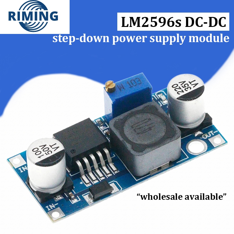 LM2596s DC-DC step-down power supply module 3A adjustable step-down module LM2596 voltage ...