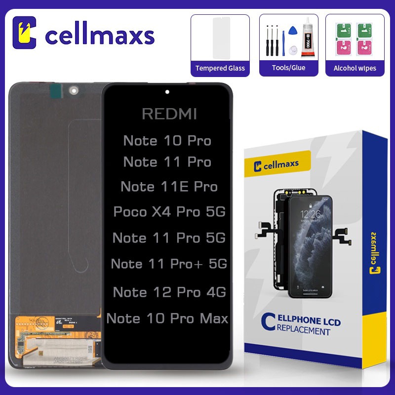 For XIAOMI REDMI Note 10 11 12 11E Poco X4 Pro Pro+ Max 4G 5G M2101K6G ...