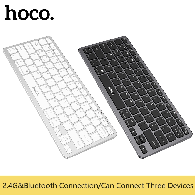 HOCO GM32 Wireless Dual-mode Keyboard Portable Keyboard 78 Keys ...