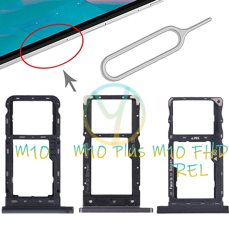 SIM Micro SD Card Tray for Lenovo Tab M10 Plus TB-X606F X606X/Tab M10 ...