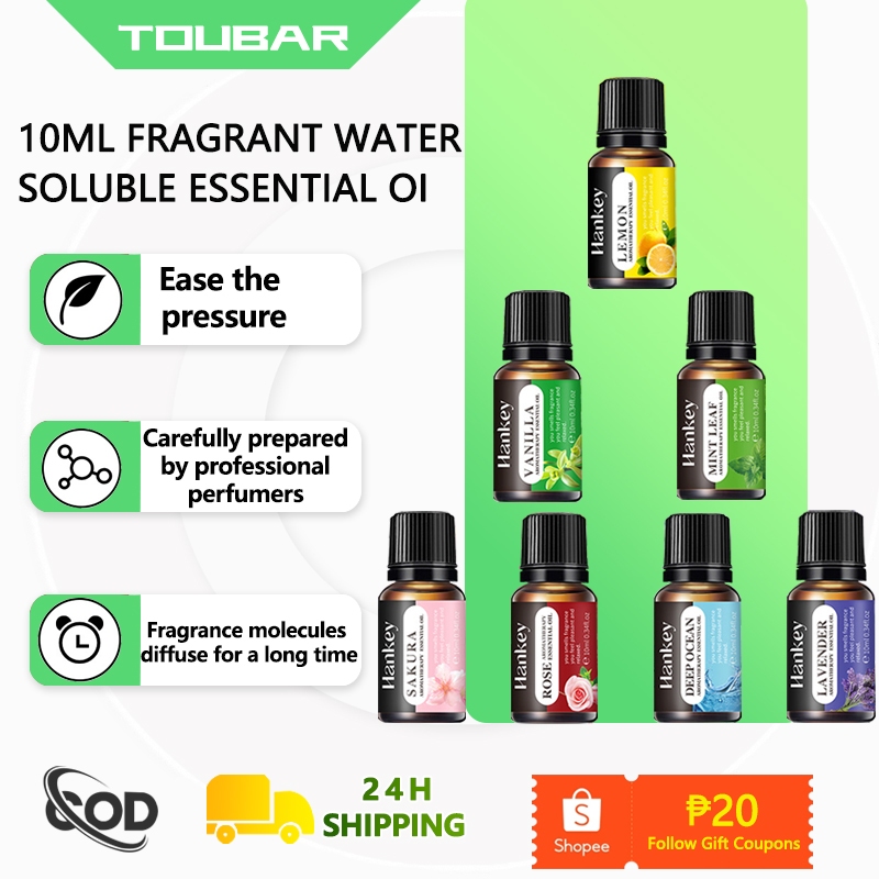 10ml Fragrant Water Soluble Essential Oil Diffuser Aroma Relaxing For ...
