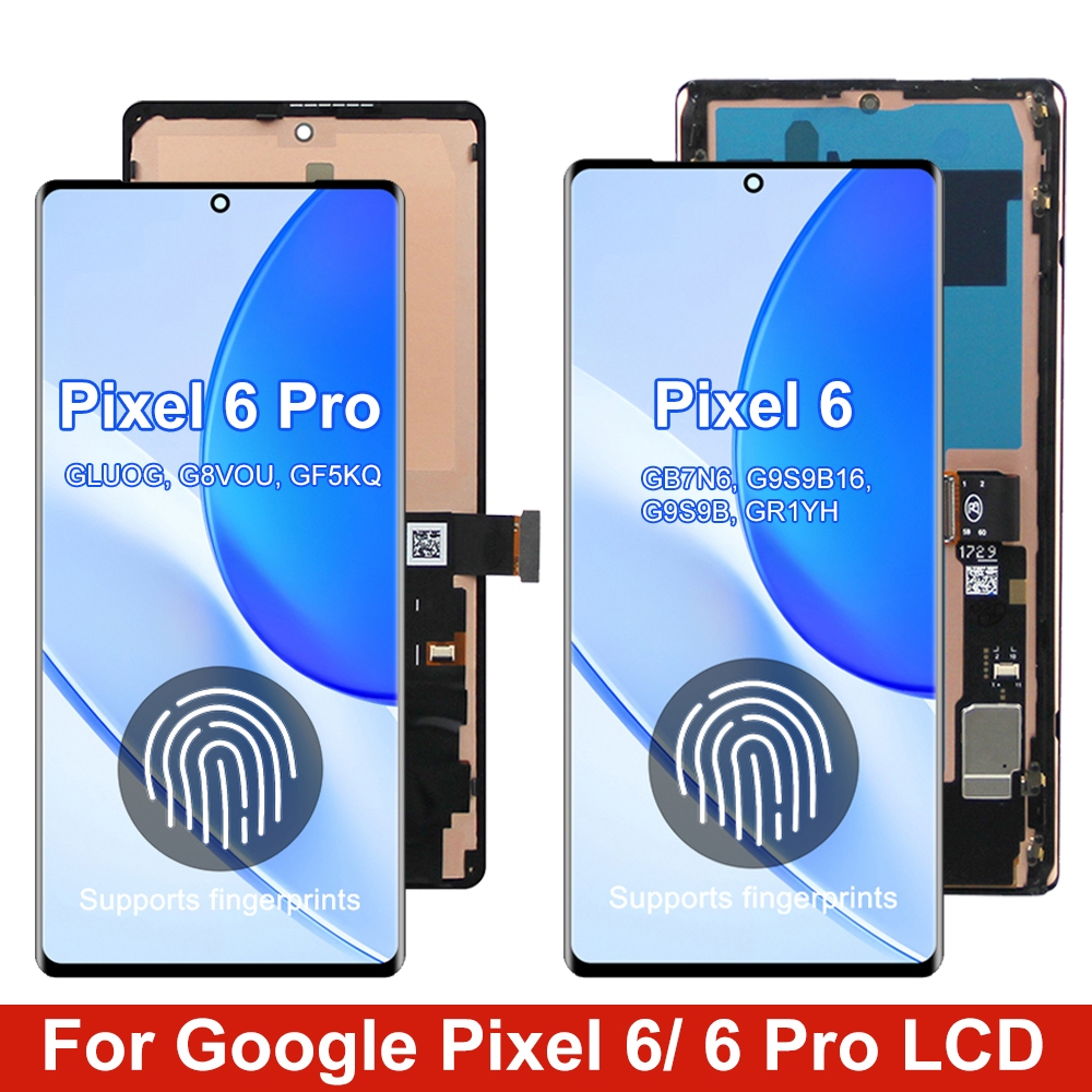 OLED Google Pixel 6 / Pixel 6 Pro LCD Display With Frame Touch Screen ...