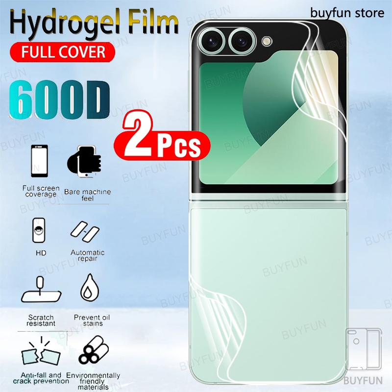 2Sets for samsung galaxy z Flip6 flip5 flip4 flip3 zflip6 zflip 6 Back ...