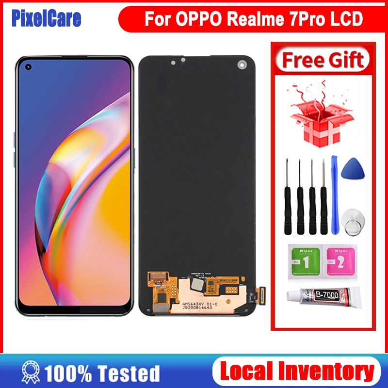 Original LCD For OPPO Realme 7Pro / Realme 8Pro LCD Display Touch Screen Digitizer Assembly ...
