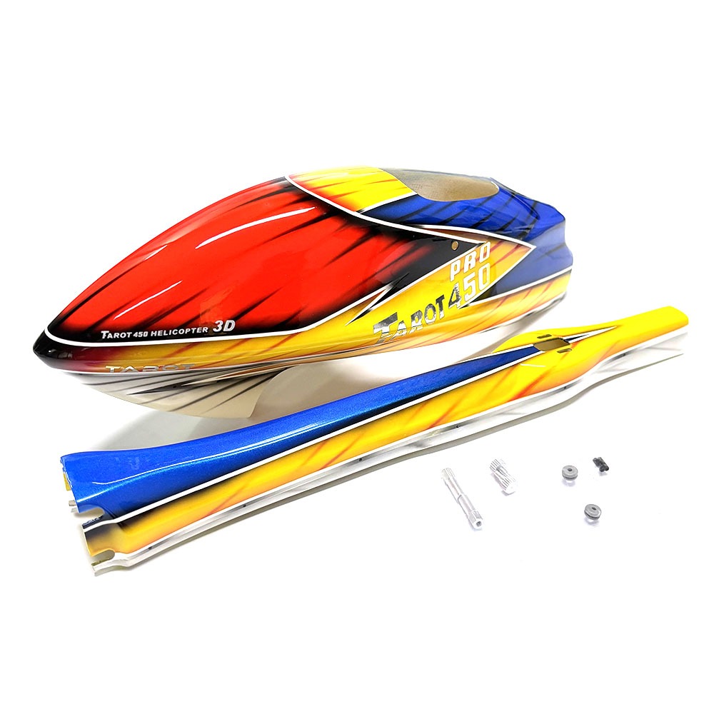 Tarot 450 Glass Fiber Canopy for Align trex 450 Pro DFC Helicopter ...