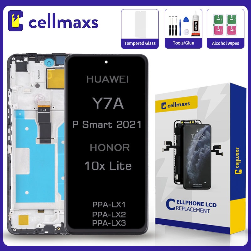 For HUAWEI Y7A P Smart 2021 HONOR 10X Lite PPA-LX1 PPA-LX2 PPA-LX3 DNN ...