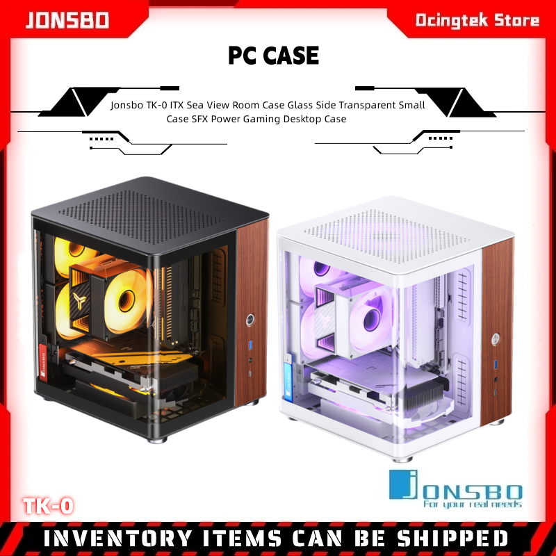 Jonsbo TK-0 ITX Sea View Room Case Glass Side Transparent Small Case ...