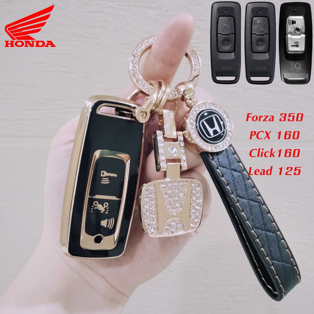 Honda motorcycle keychain for Honda PCX160 shell Honda Forza350 ...