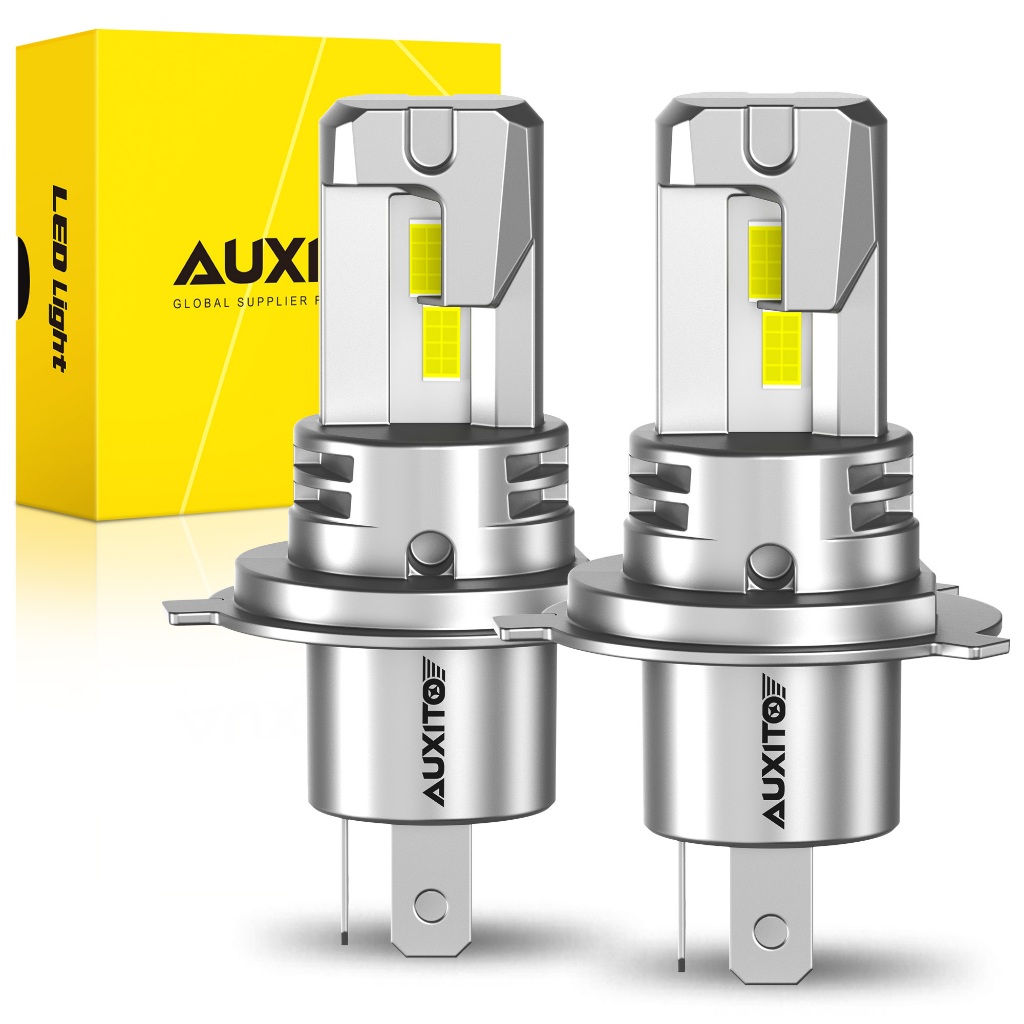 AUXITO 2PCS 80W 20000LM H4 LED Headlight Super Bright H4 9003 Hb2 Car ...