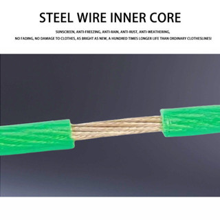 Clothesline outdoor clothesline drying was bold wire rope rope the ...