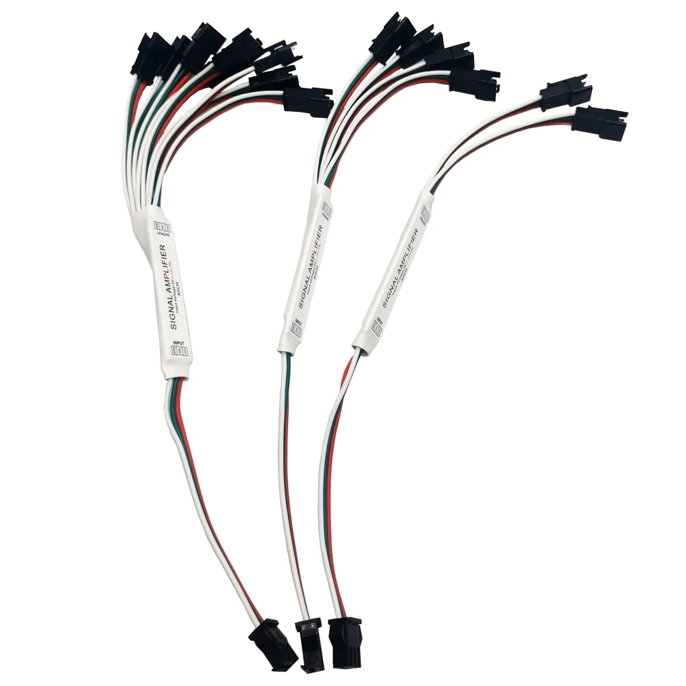 Mini LED Strip TTL Signal Amplifier Repeater For WS2812B WS2811 SK6812 ...