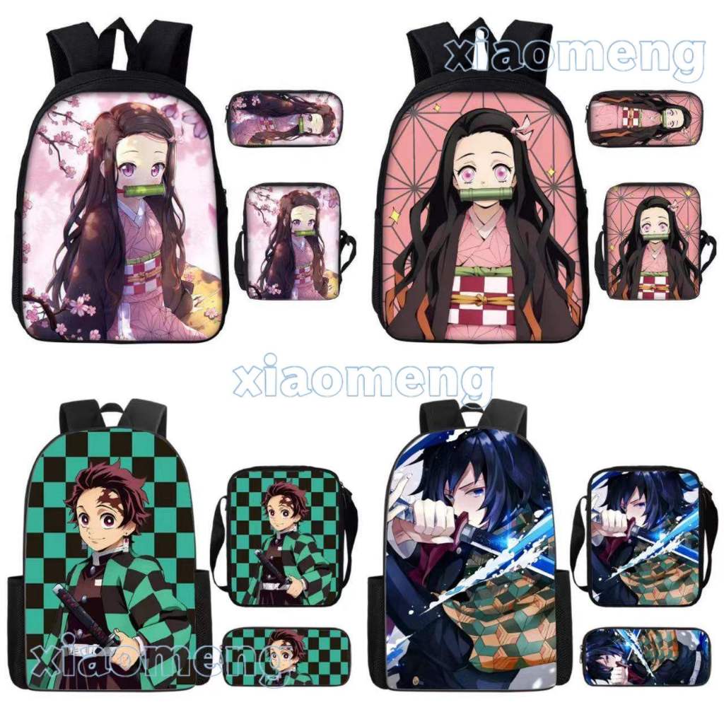 Demon Slayer backpack for students nezuko shinobu tanjiro backpack ...