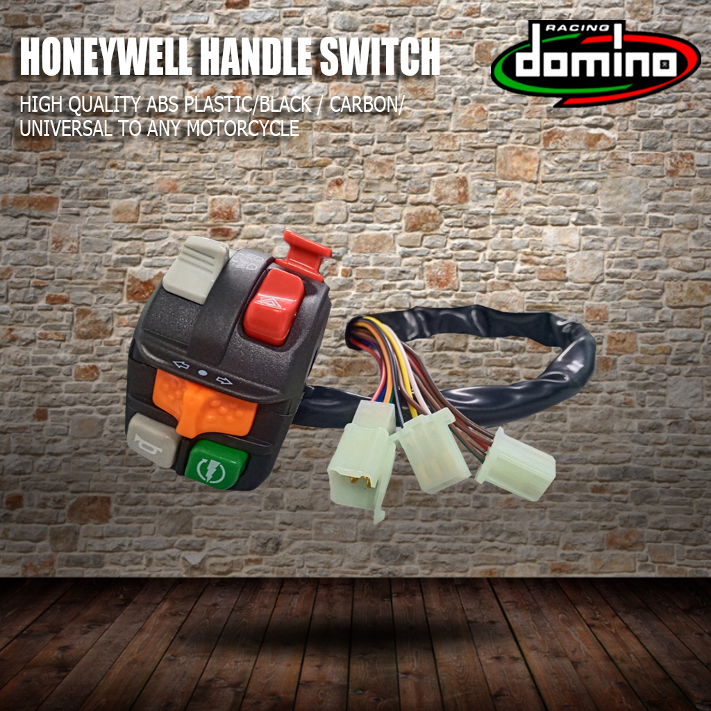 Domino Honeywell Switch Left & Right Handle Bar Mount Plug & Play Made ...