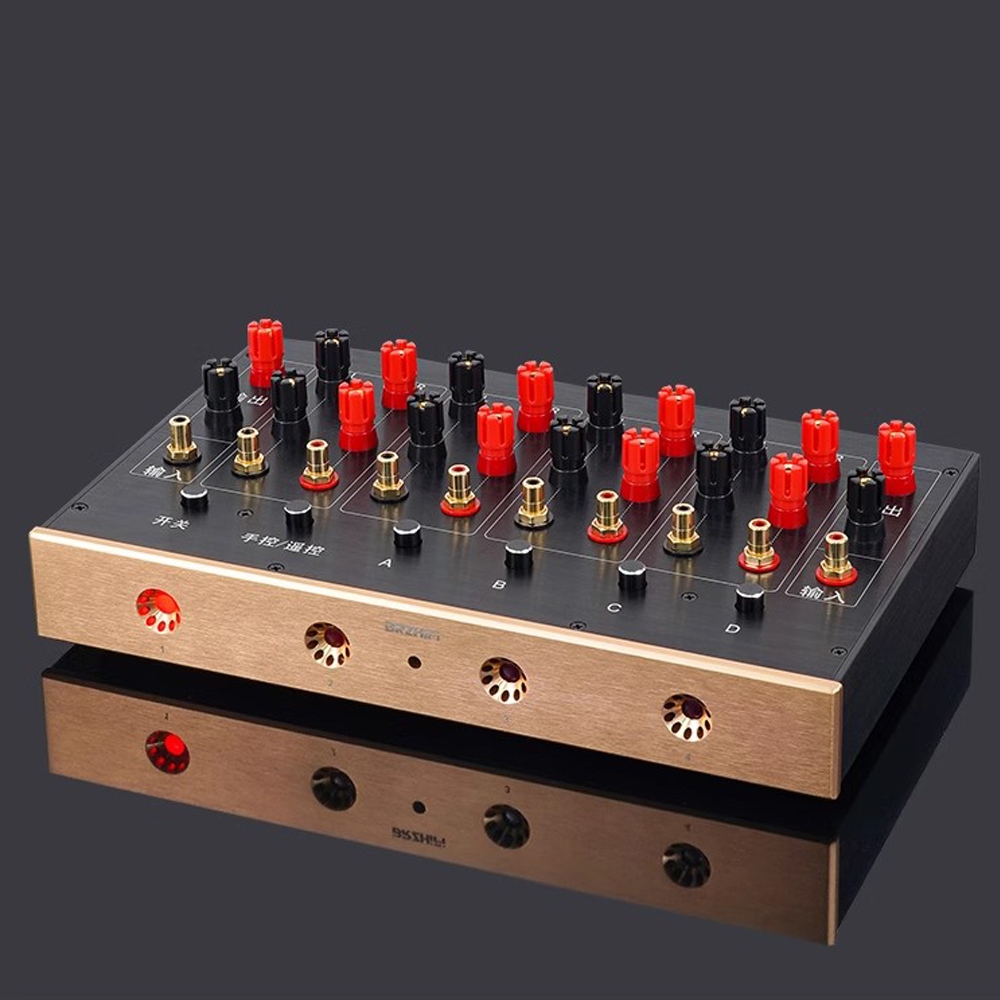 Multifunctional RCA Lotus Audio Switcher with Four In One Out Amplifier ...