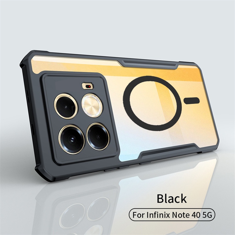 infinix Note 40 5G X6852 Shockproof Casing Clear Case Phone Case Cover ...