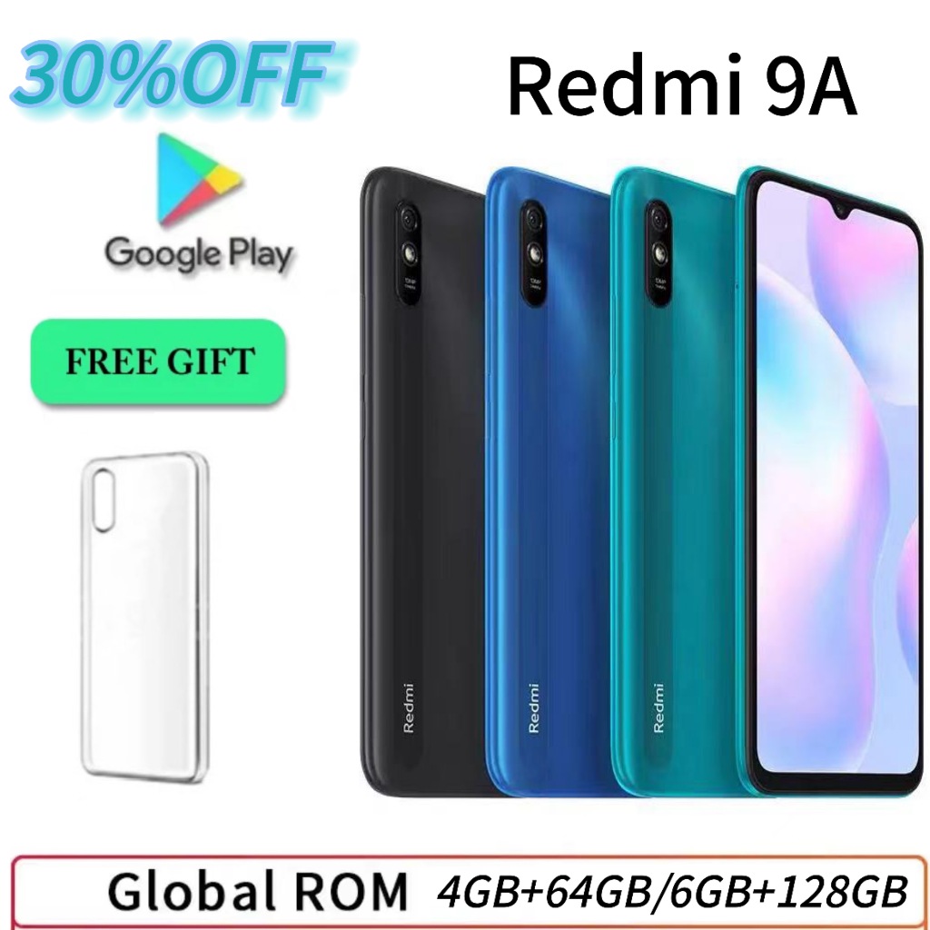 Xiaomi Redmi 9A Full set 6GB+128Gb Original 13MP AI Camera Smartphone ...