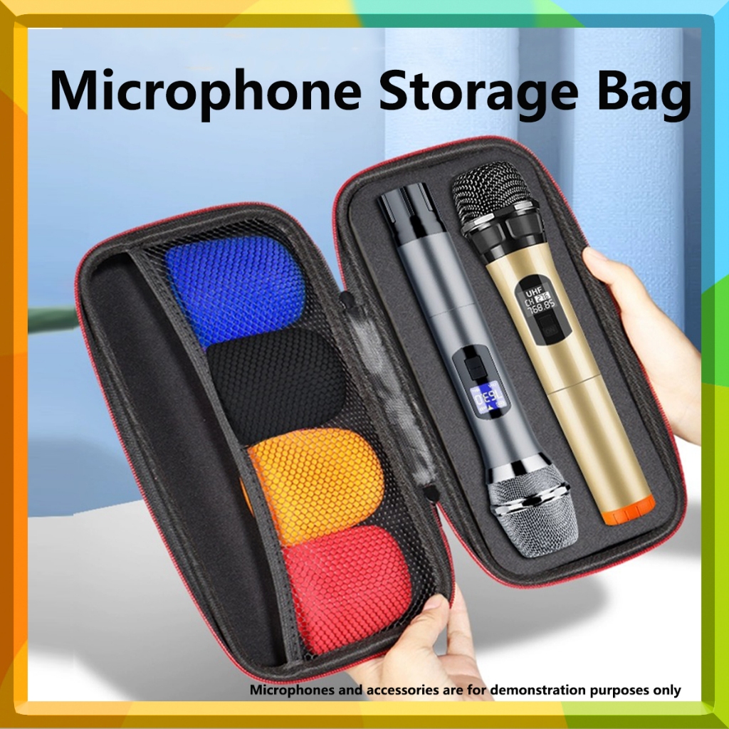 Wireless Microphone Case | Handheld Dual Mic EVA Hard Shell | Portable ... Wireless Microphone Case | Handheld Dual Mic EVA Hard Shell | Portable ...