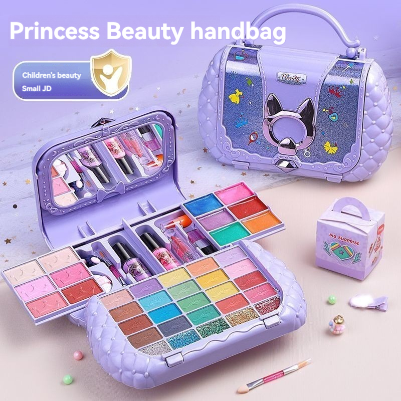 kids makeup set for girl non toxic Girl Non-Toxic Cosmetic Set Children ...