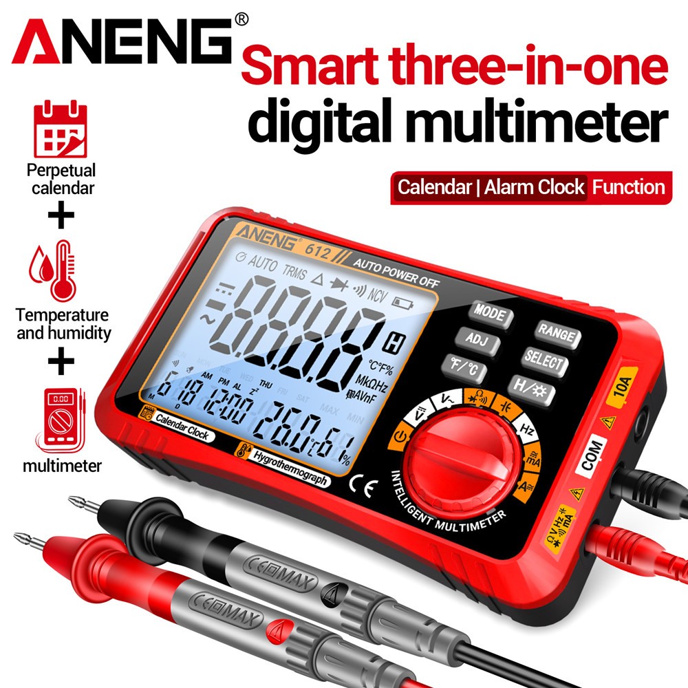 ANENG 612 Smart Multimeter Real-time Power-off Measuring Tester AC/DC ...
