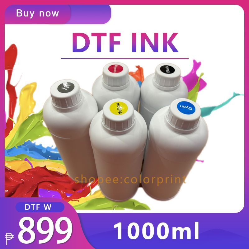 DTF white ink color 1000ml good quality stable dtf ink for all ...