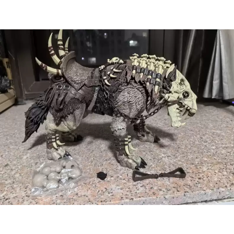 D20 Studio Gray Wolf Grey Wolf Mount can be equipped with four knights ...