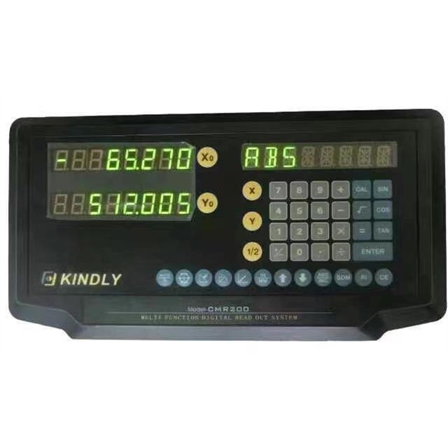 Two-axis Digital Display Table Milling Machine Lathe Line Cutting ...