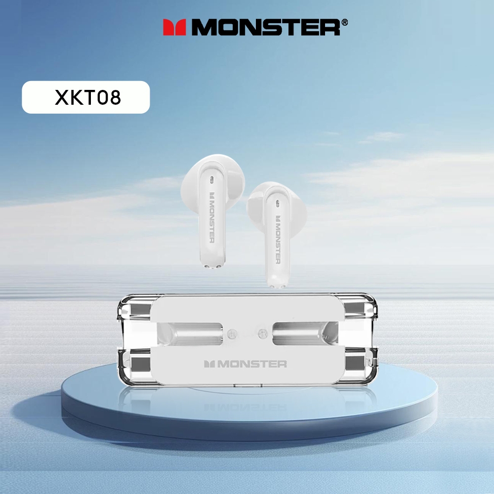 Monster XKT08 Bluetooth Earphone Wireless Earphone Low Latency Smart ...