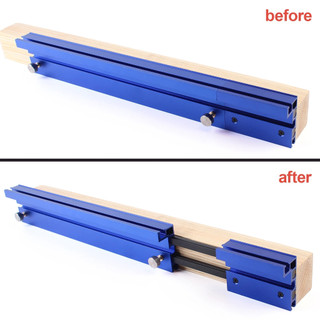 75 Type Blue Telescoping Aluminum Profile Router Fence T-Track Table ...