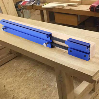 75 Type Blue Telescoping Aluminum Profile Router Fence T-Track Table ...