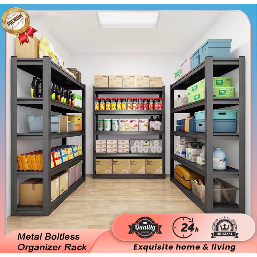 Metal Steel Boltless Organizer Rack Stante 6/5/4/3 Layer Stante Storage ...