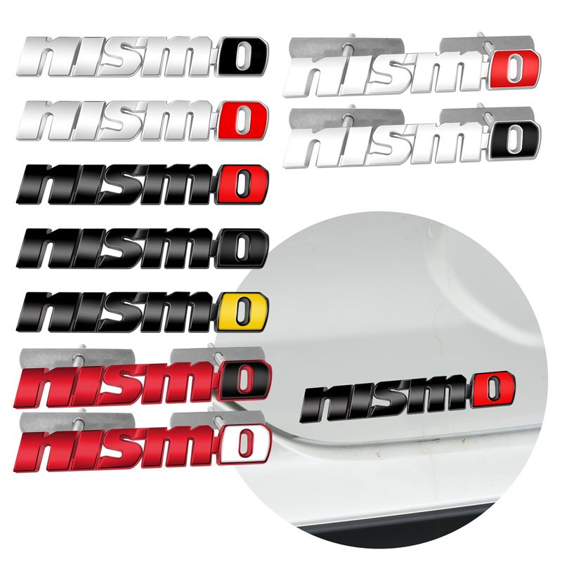 3D Metal Sticker Car Emblem NISMO Logo Front Grille Decal Badge For ...