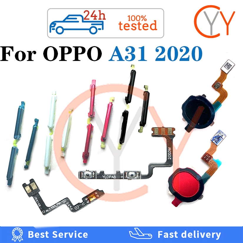 For OPPO A31 2020 Back Home Button Fingerprint Scanner Sensor Return ...
