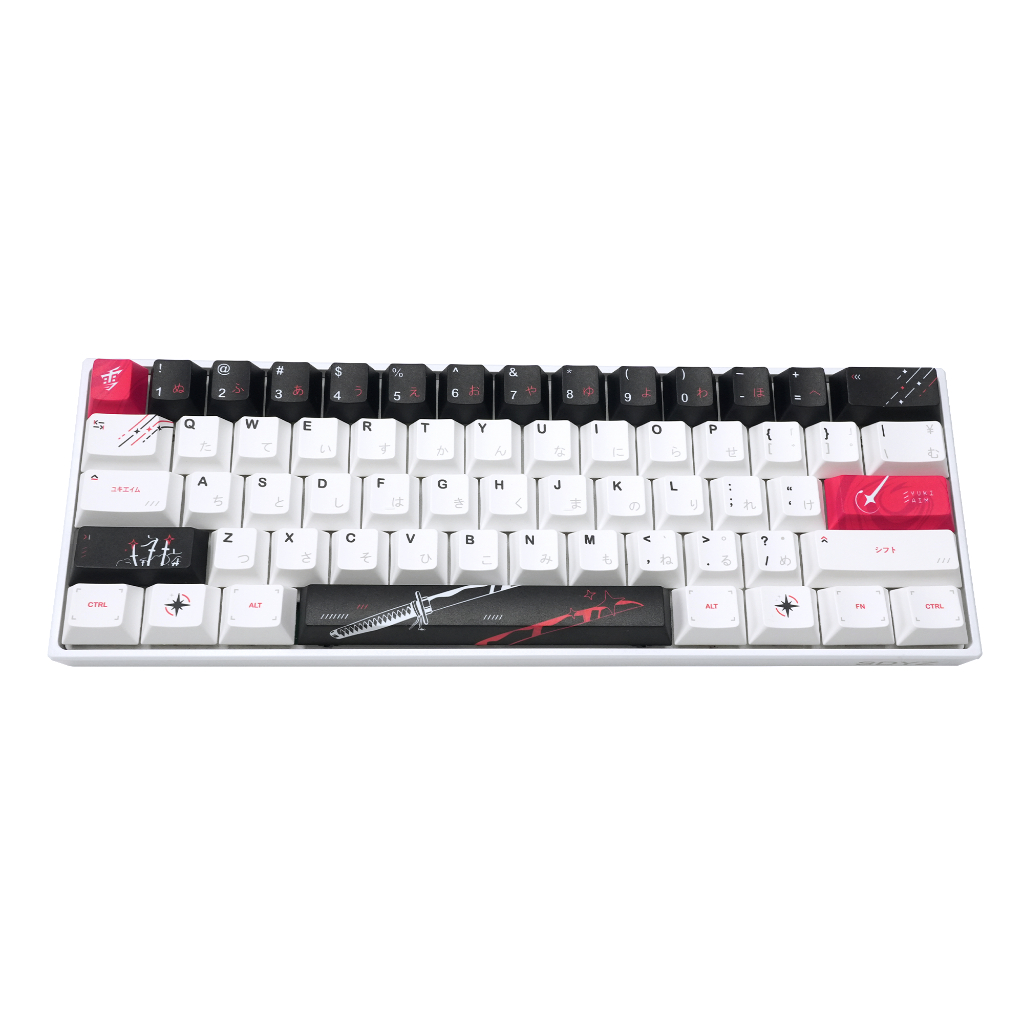 XVX Yuki Aim katana Japanese Character Root PBT Keycap Original Factory ...