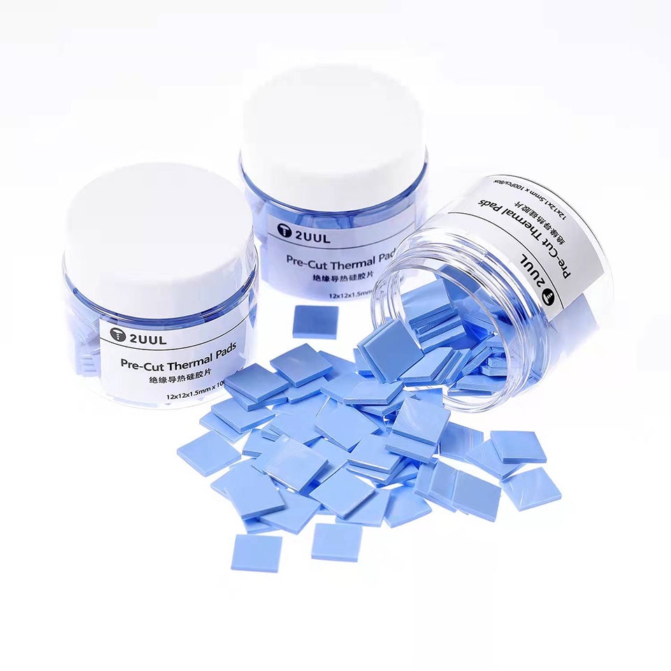 2UUL SC02 Thermal insulating silicone sheet Pre-Cut Thermal Silicone ...