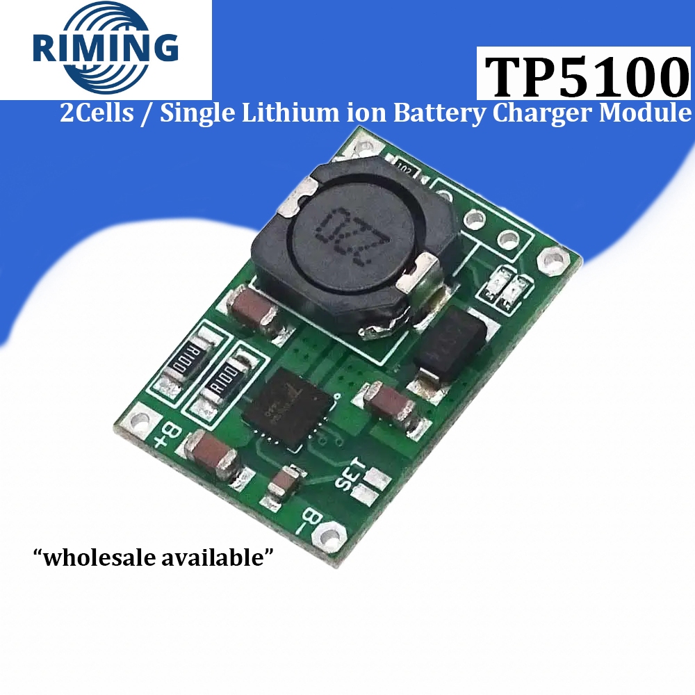TP5100 2Cells / Single Lithium ion Battery Charger Module 1-2A PCB ...