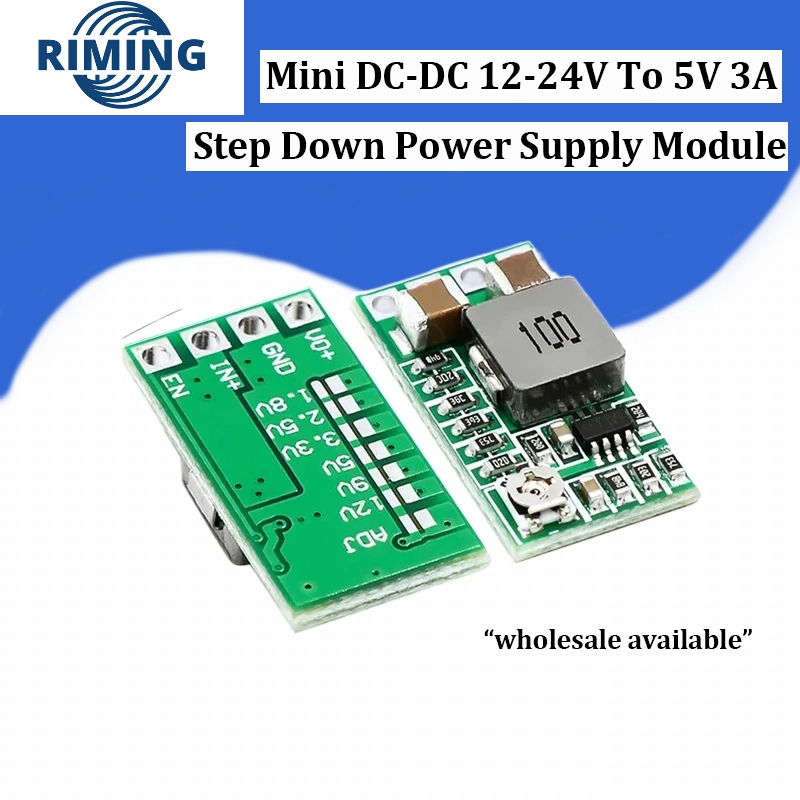 Mini DC-DC 12-24V To 5V 3A Step Down Power Supply Module Voltage Buck ...