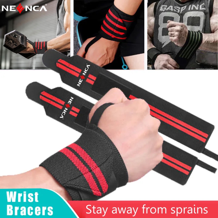 NEENCA 1Pair/2PCS Rip Toned Wrist Wraps, Weightlifting Wrist Wraps for ...