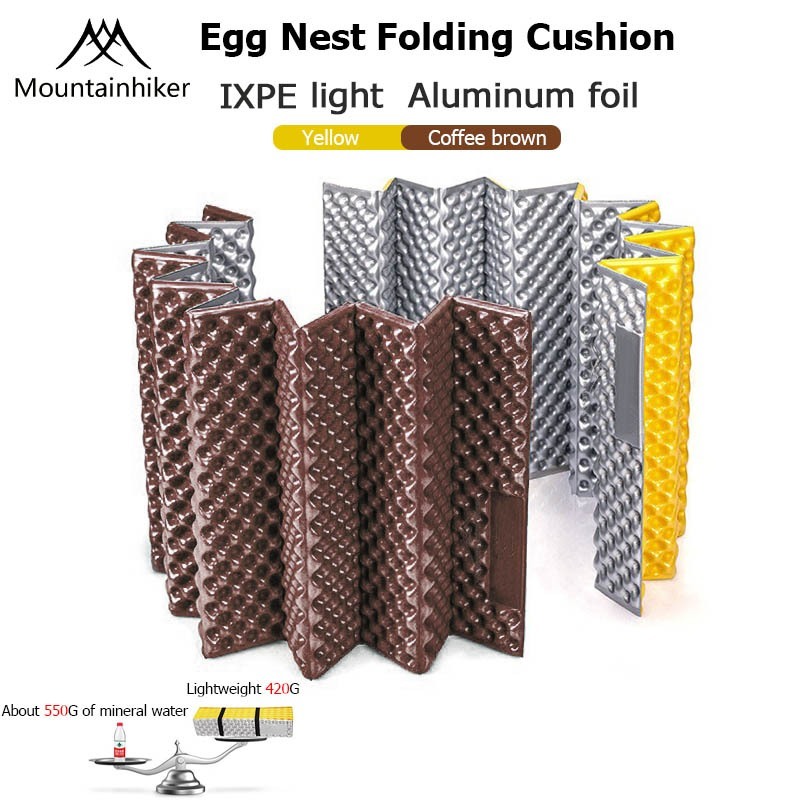 Mounthiker Camping Egg Nest Mat IXPE Folding Tent Floor Mattress ...