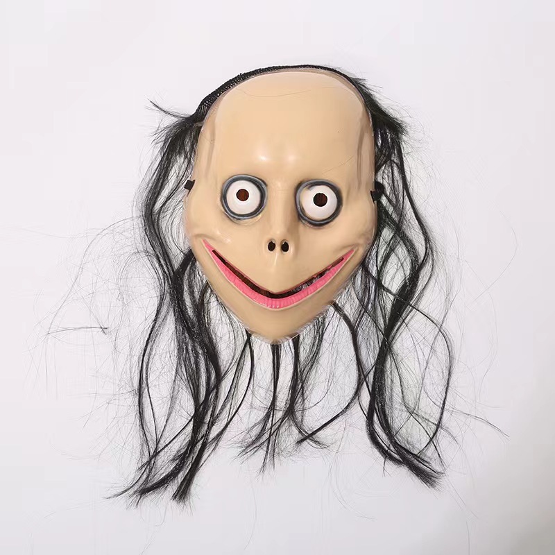 Halloween horror MOMO Mask Goofy bird Momo headgear Horror movie party ...
