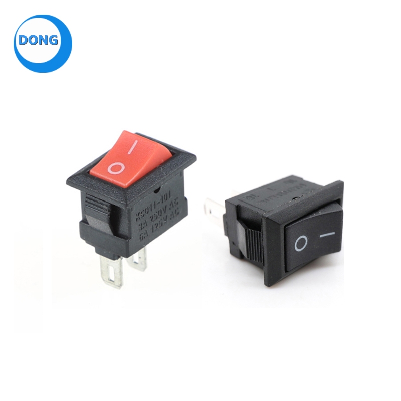SPST KCD11 2 Pin Miniature Rocker Switch ON-OFF | Shopee Philippines