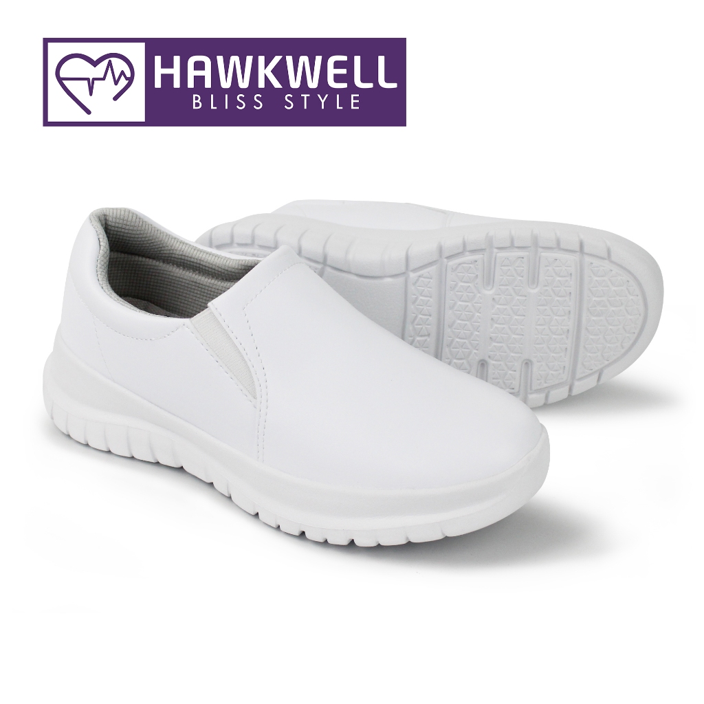 Hawkwell Women's Slip On Lightweight Water Resistant Nurse Shoes Work ...