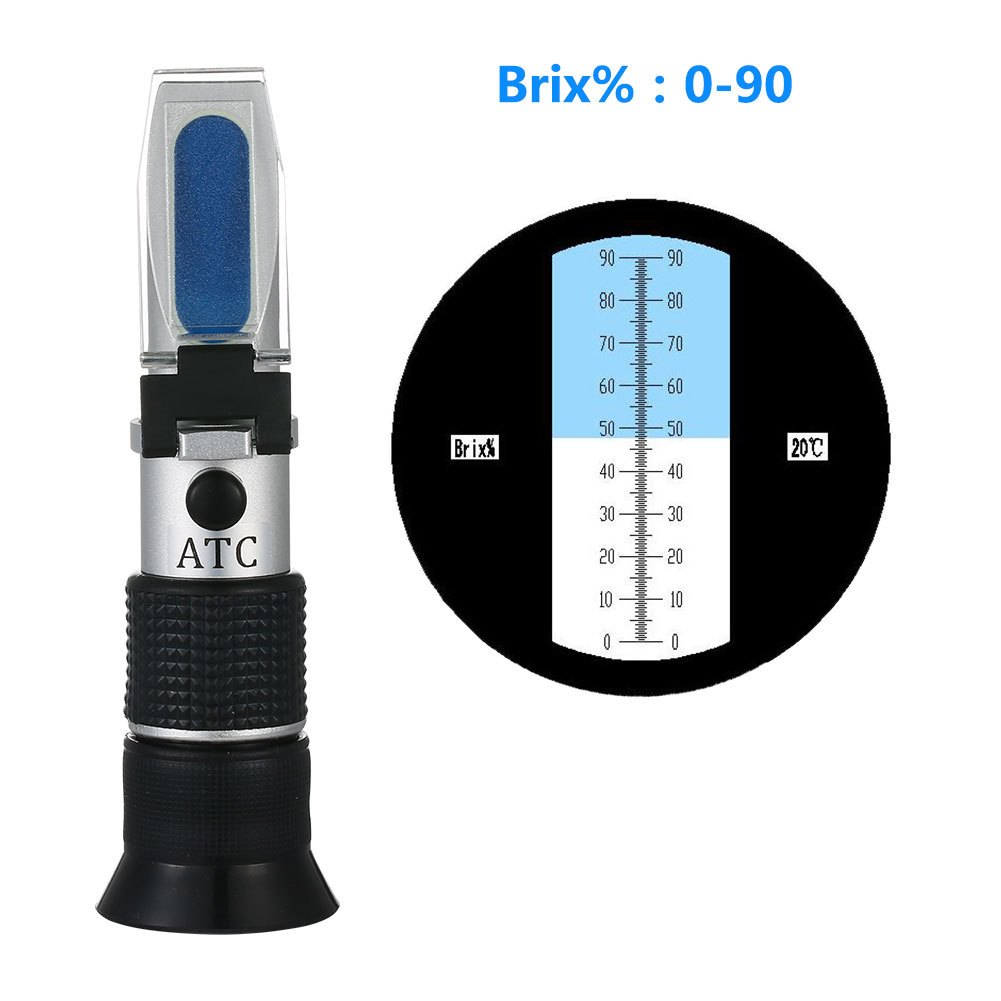 Honey Sugar Refractometer 0-90% Brix Refractometer | Shopee Philippines