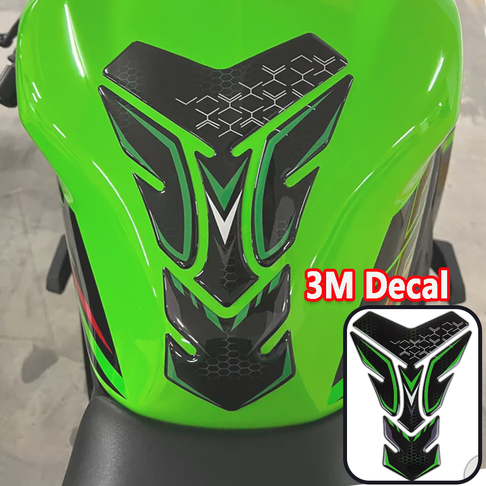 3D Fuel Tank Pad For Kawasaki Ninja 250 300 Ninja400 650 650R Versys ...