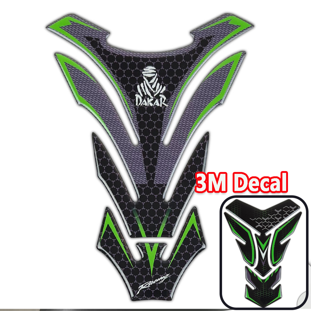3D Fuel Tank Pad Protector Stickers For Kawasaki Z250 Z300 Ninja 400 ...